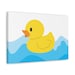 Rubber Ducky Wall Art Canvas - Etsy