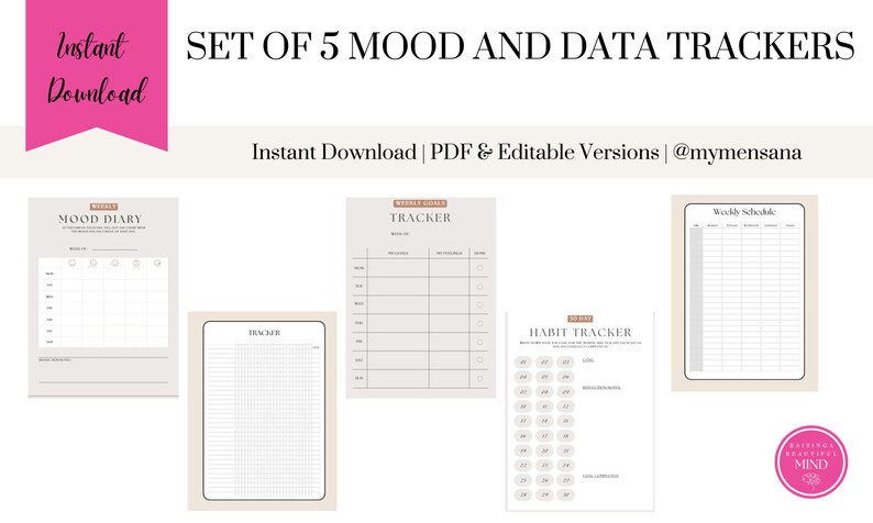Executive Functioning Mega Bundle, Homework Planners, Chore Charts ...