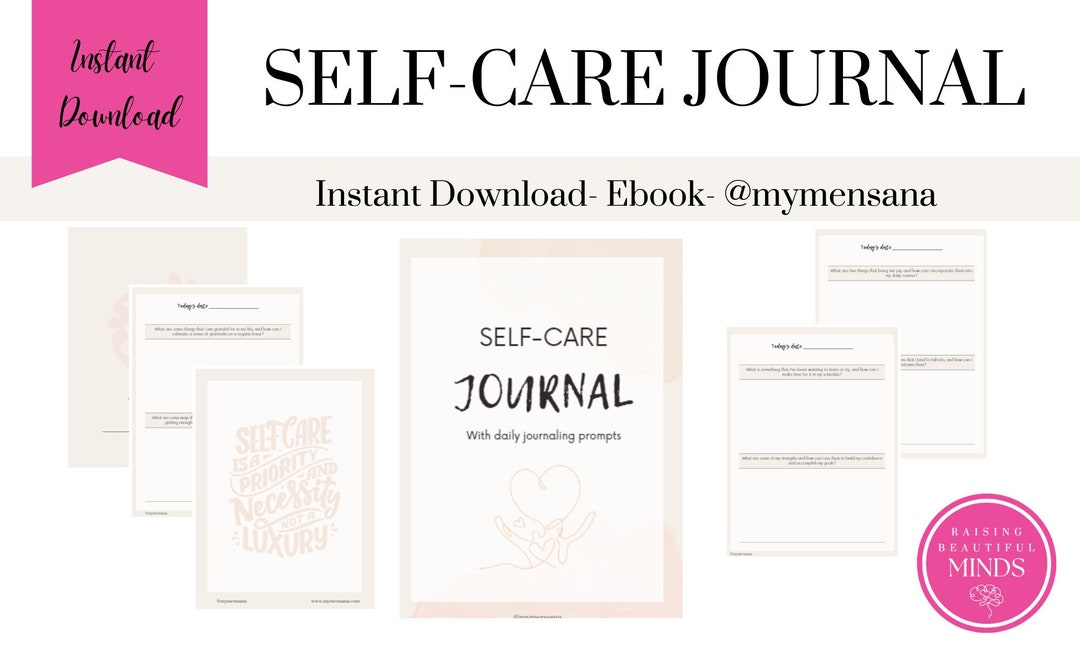 Self Care Journal, Self Care Workbook, Journal Prompts, Reflection ...