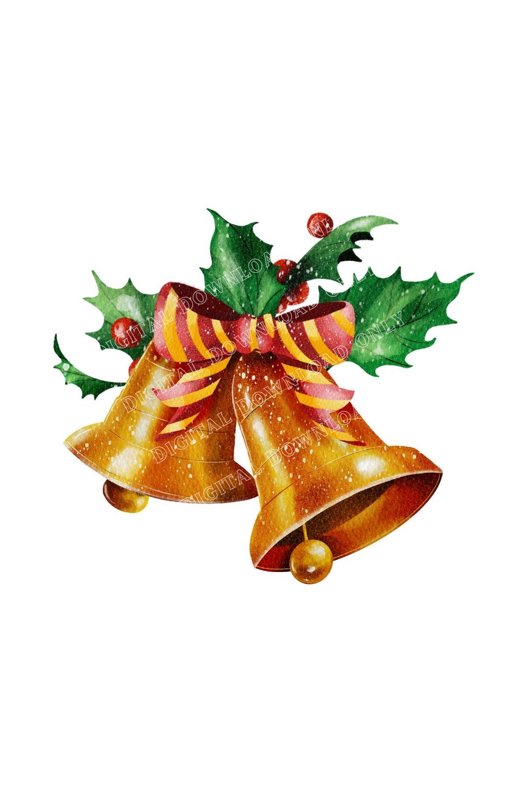 Vintage Bells Svg | Vector Cut File for Cricut | Vintage Christmas ...