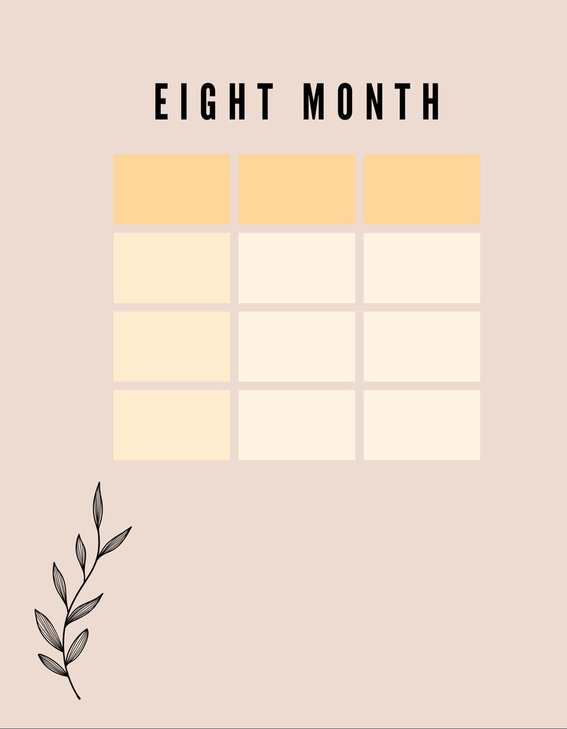 Printable Pregnancy Planner Pregnancy Journal Countdown Calendar for ...