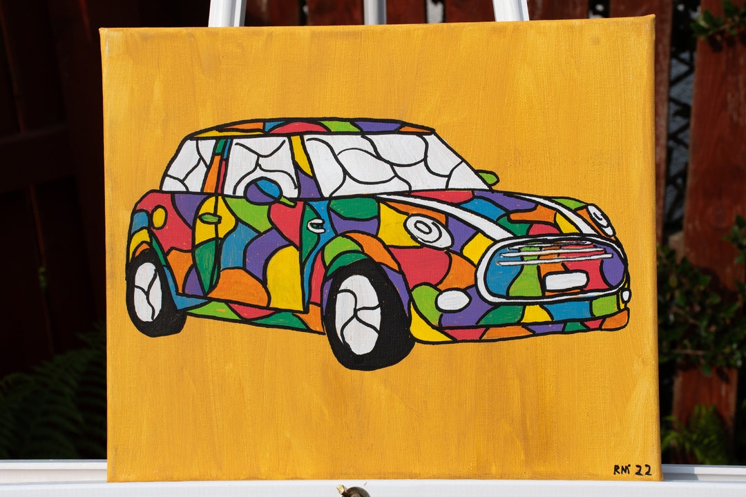 Mini Pop Art Painting - Etsy