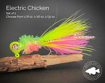 Crappie Jig Electric Chicken - Etsy