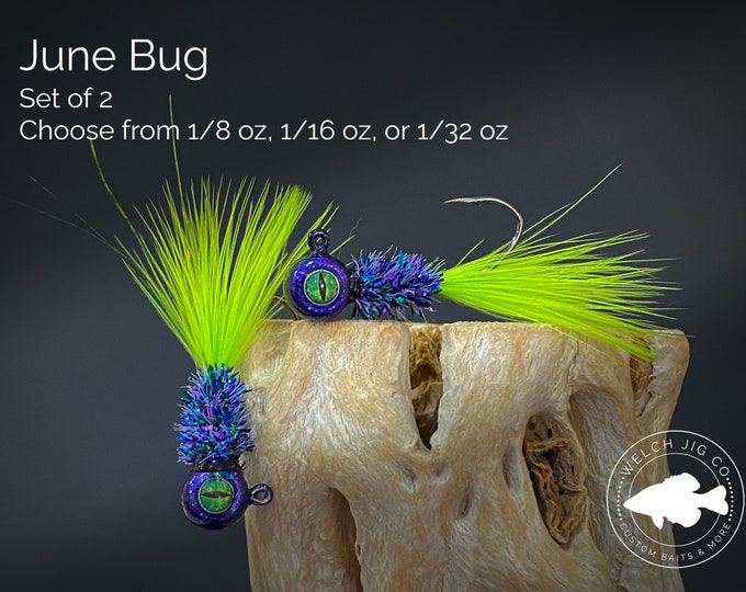 June Bug Crappie Jigs - Etsy