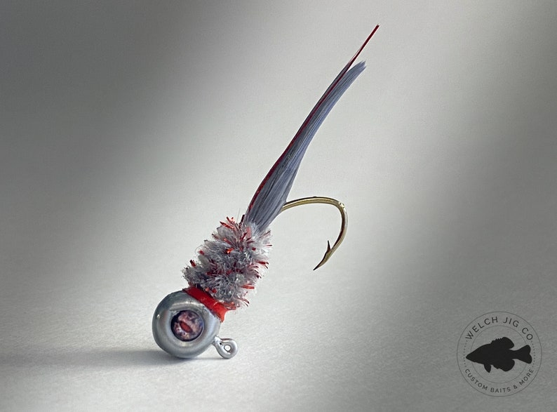 Crappie Jigs: Bleeding Shad 2.0 - Etsy