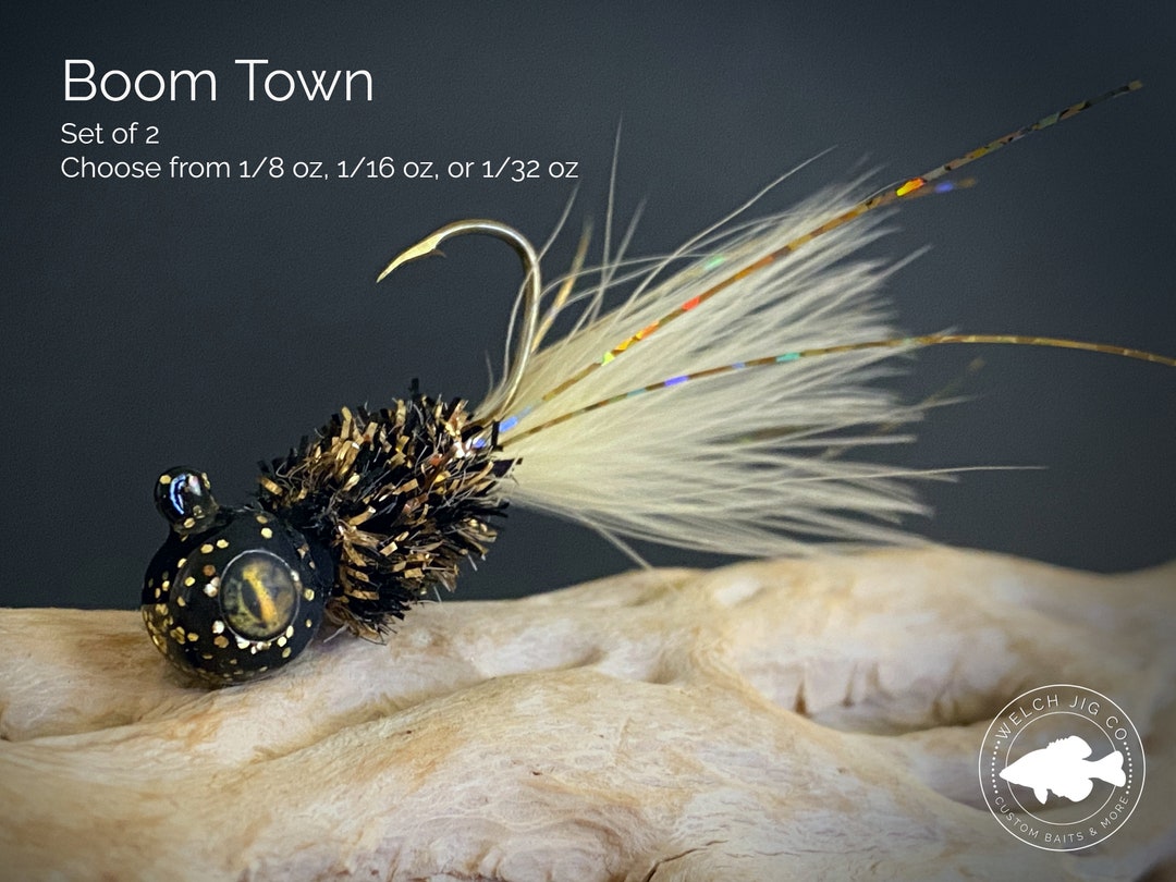 Crappie Jigs: Boom Town - Etsy