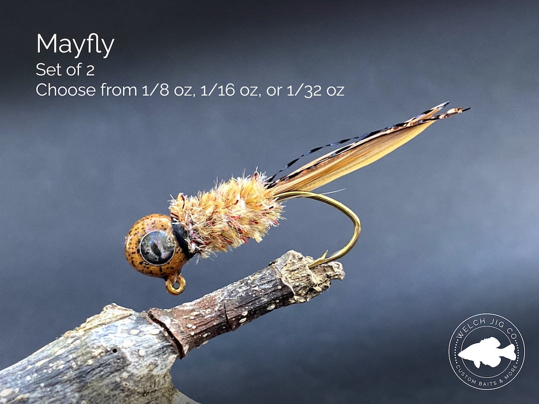 Crappie Jigs: Mayfly - Etsy