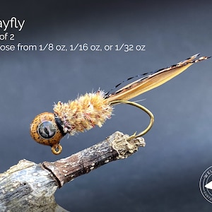 Crappie Jigs: Mayfly - Etsy