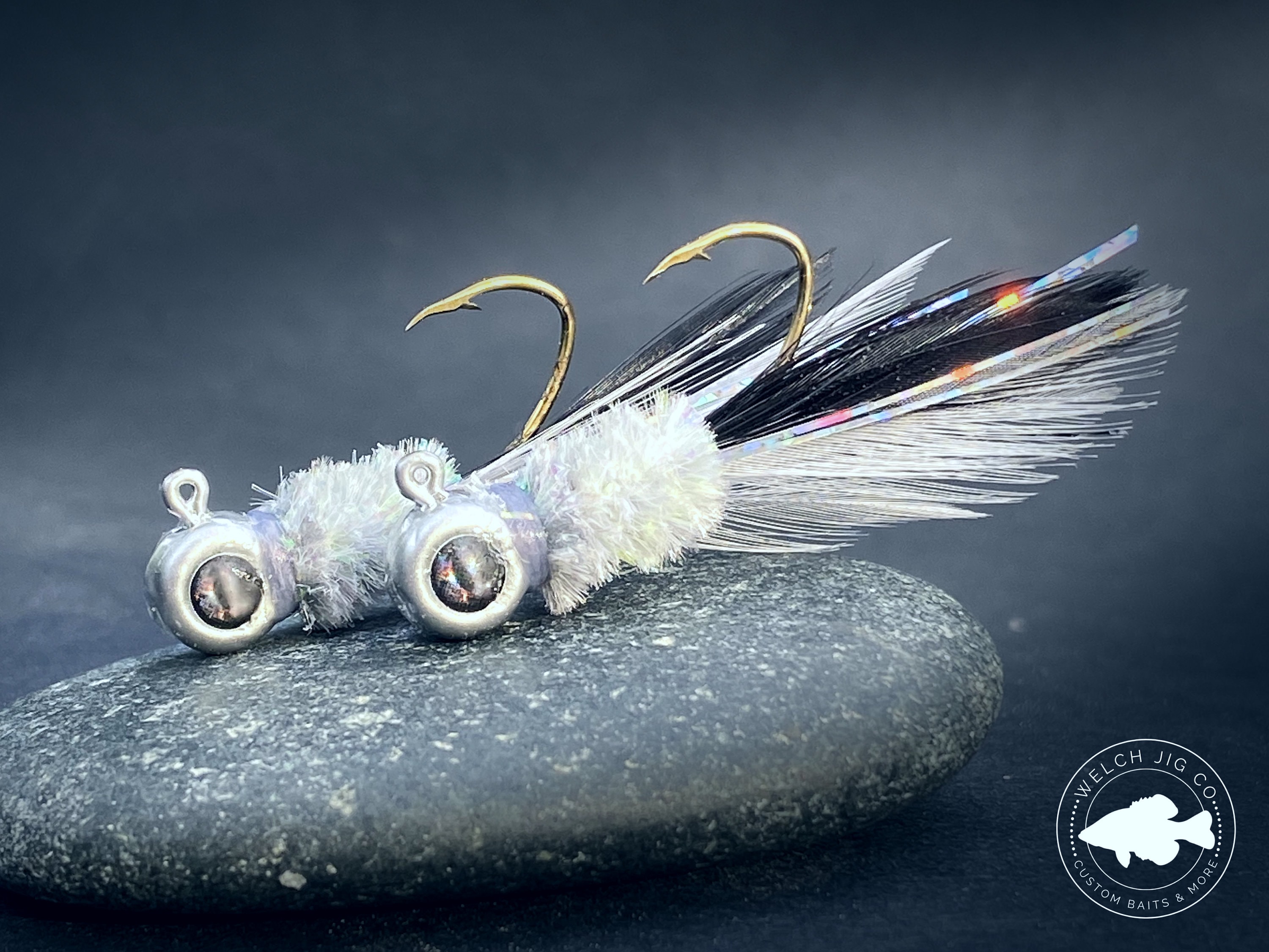 Crappie Jigs: Gray Ghost - Etsy