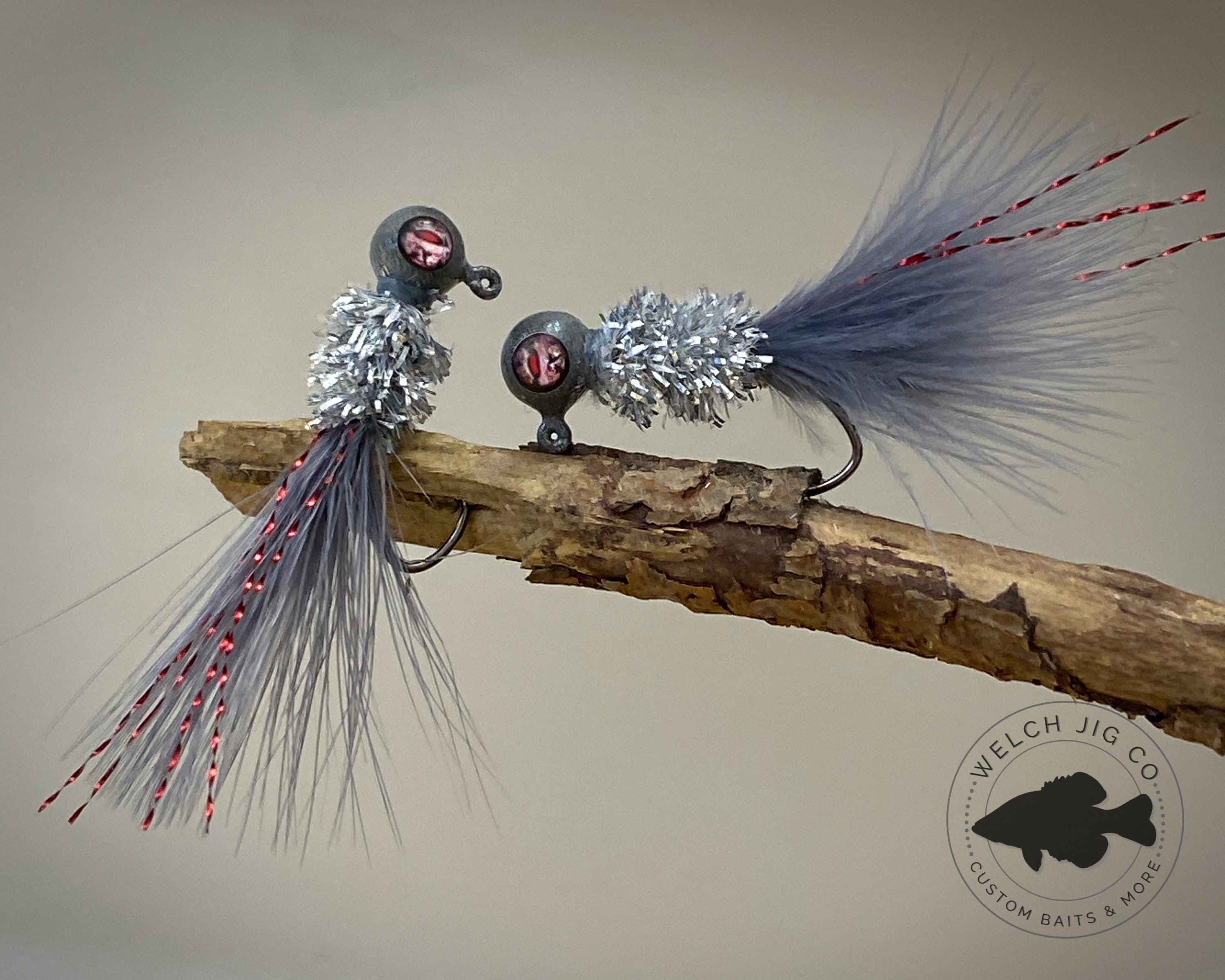 Crappie Jigs: Bleeding Shad - Etsy