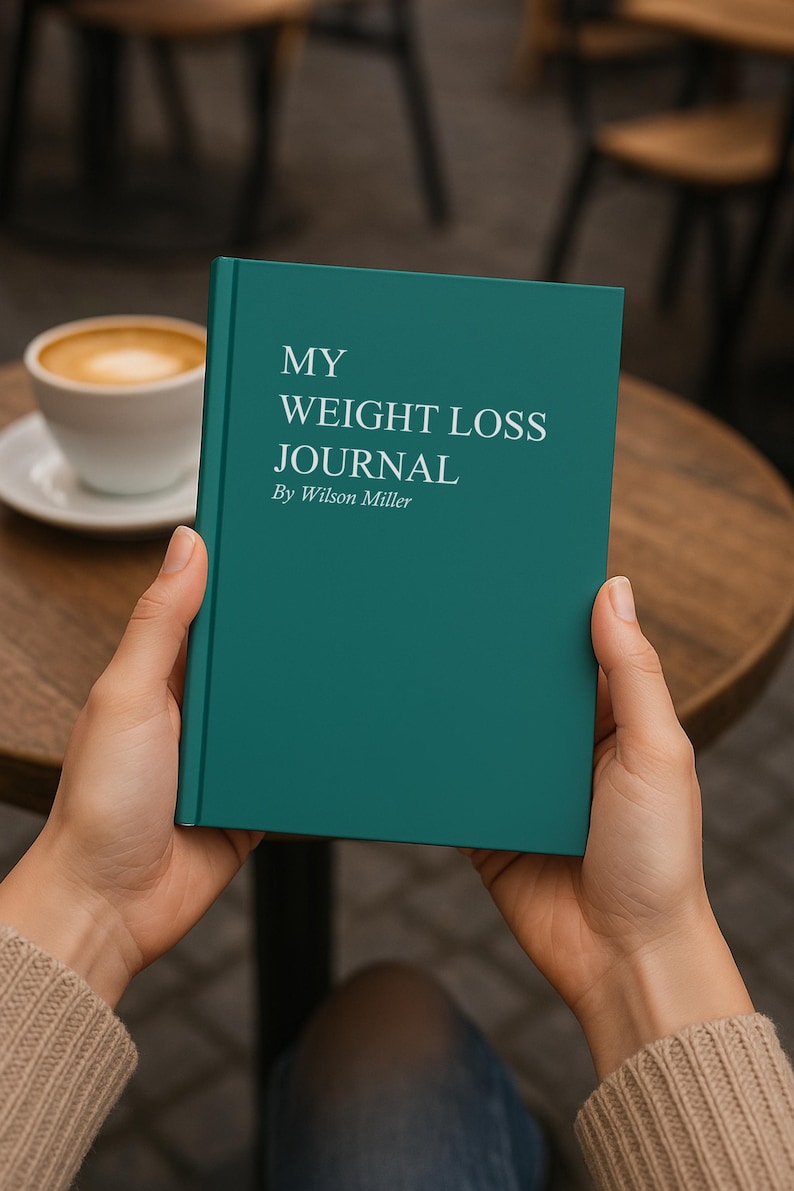 Personalized Weight Loss Journal, Custom Name Fitness Tracker Notebook ...