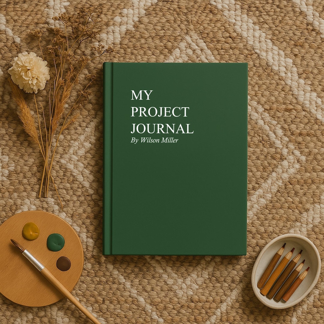 My Project Journal, Personalized Project Notebook, Custom Planner for ...