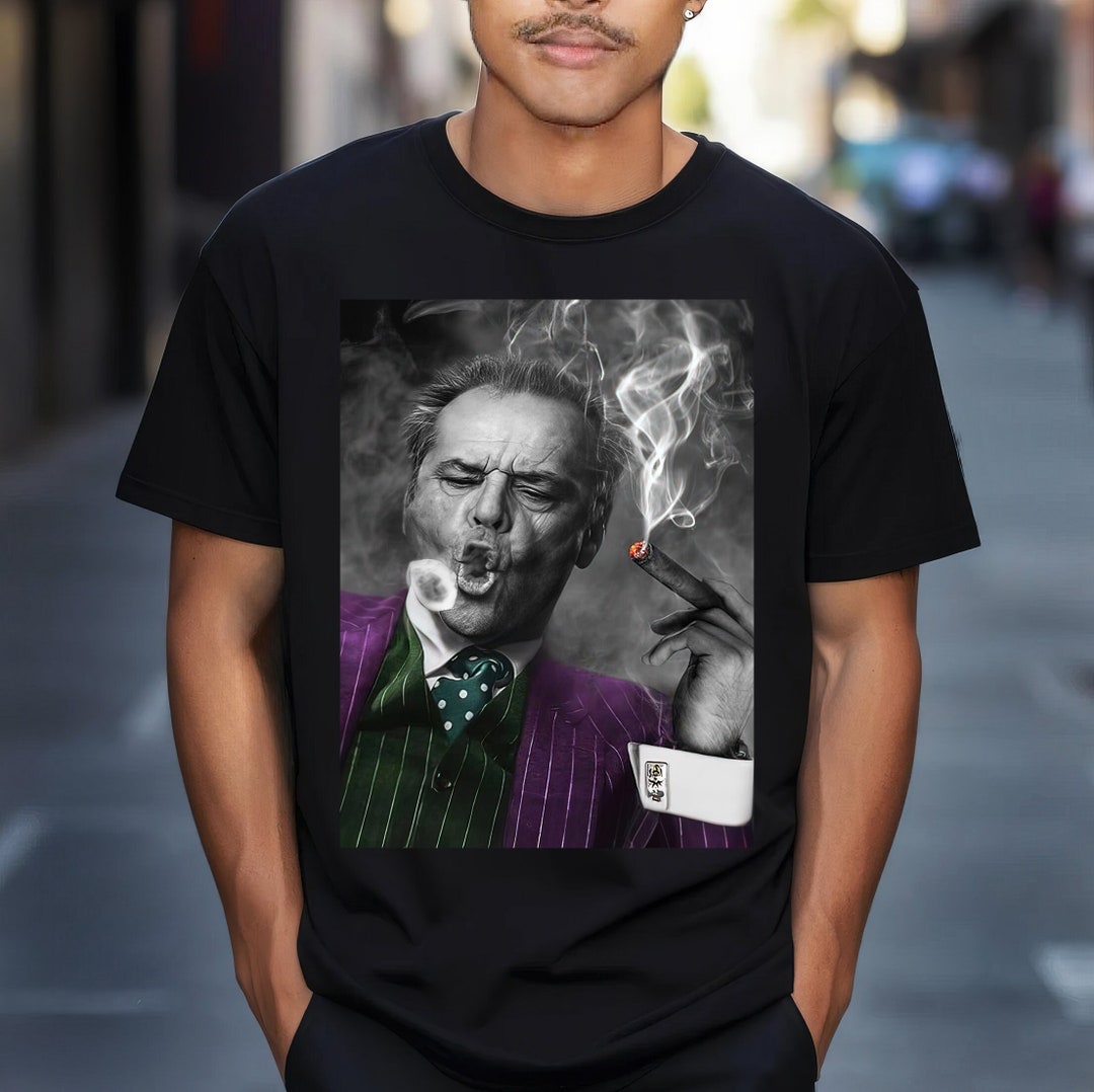 Jack Nicholson Joker Vintage Shirt the Joker Merch Hoodie - Etsy