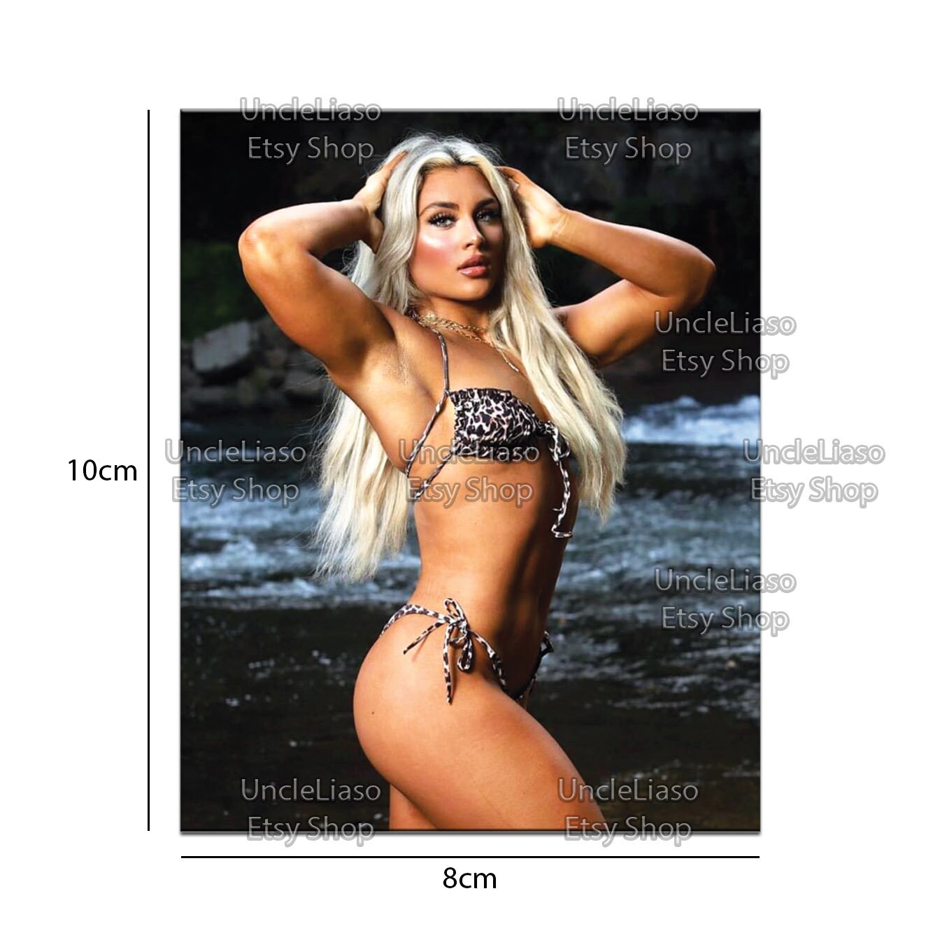 Tiffany Stratton Magnet 8x10cm Souvenir Photo Bikini Barbie Diva I'm Hot Body Wrestling WWE NXT ...