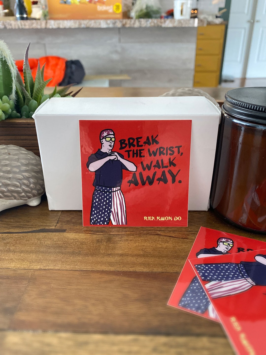 Napoleon Dynamite Rex Kwon Do Sticker - Etsy