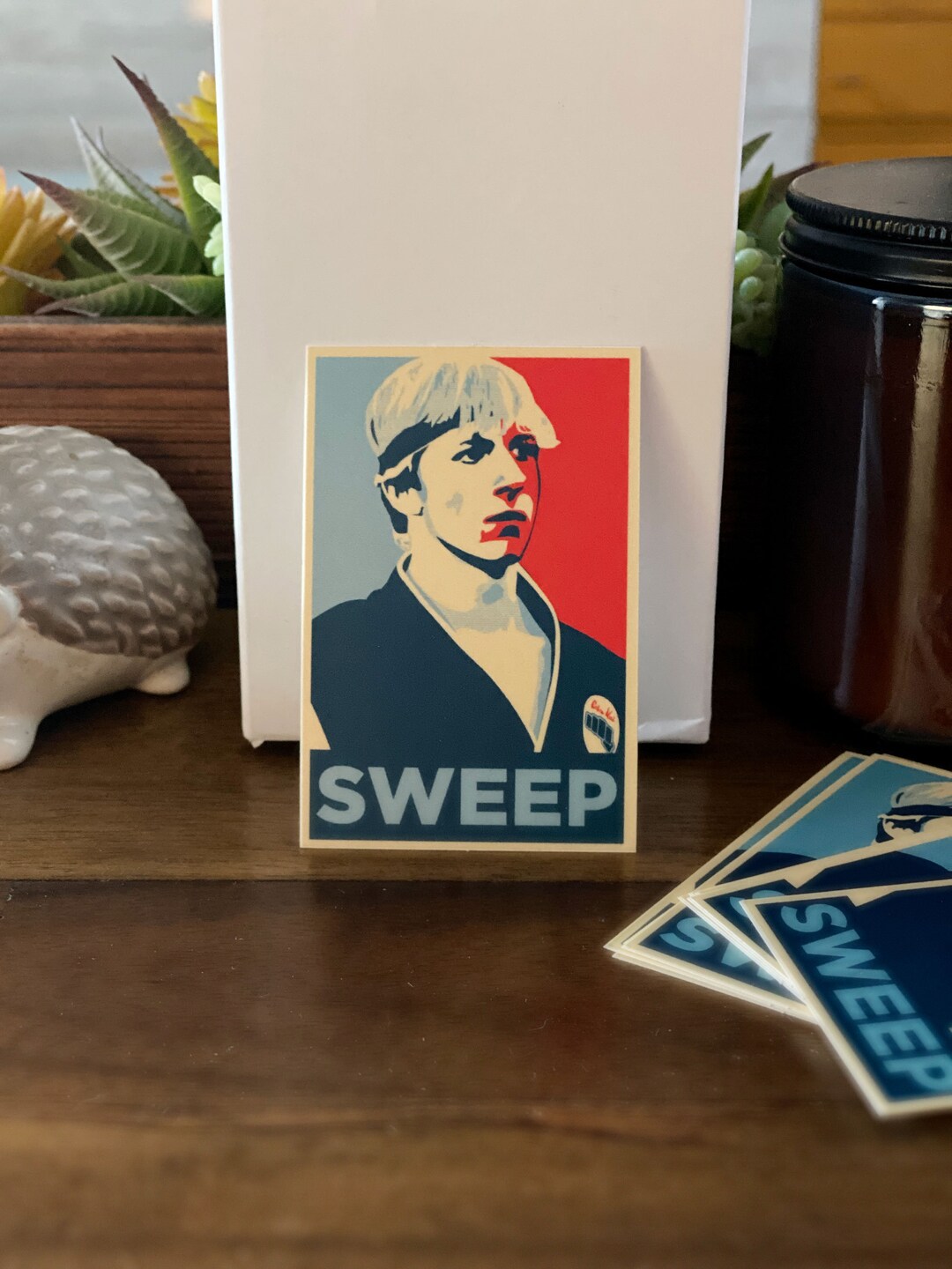 Sweep the Leg Karate Kid Sticker - Etsy
