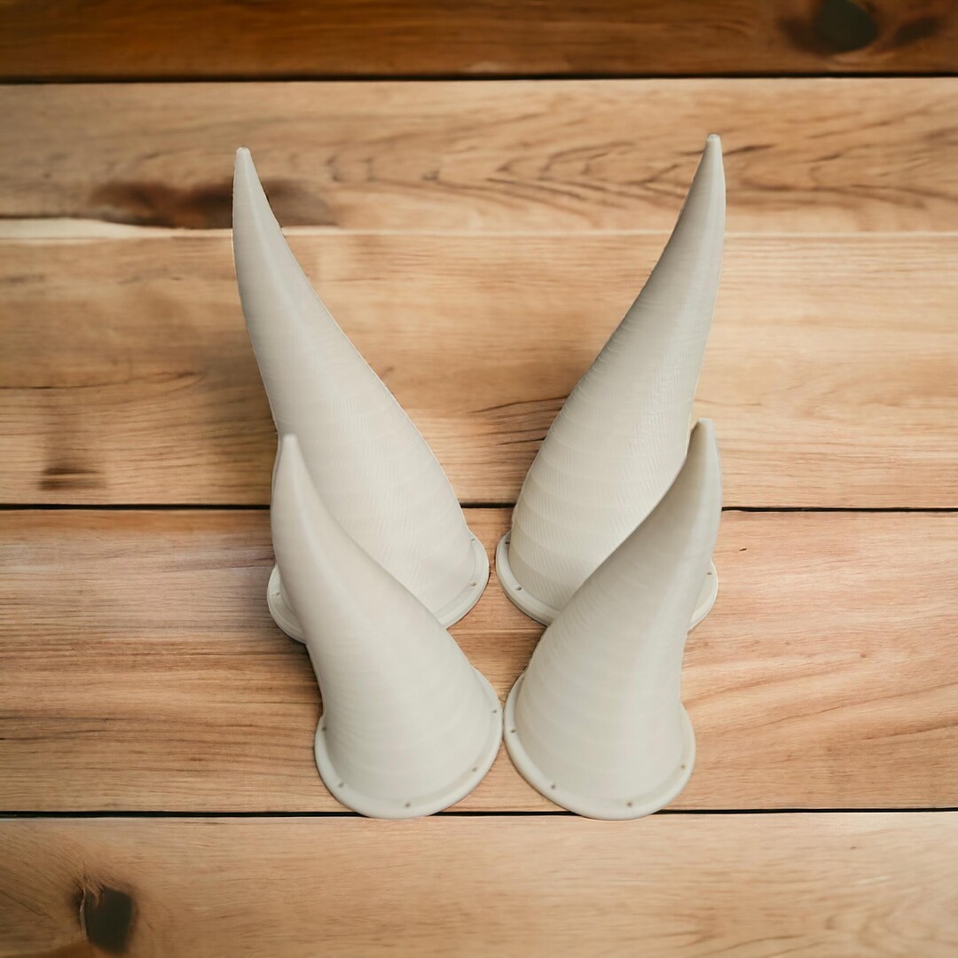 Cosplay Horns Pair 3D Printed Costume Wear Unique Accessories for ...