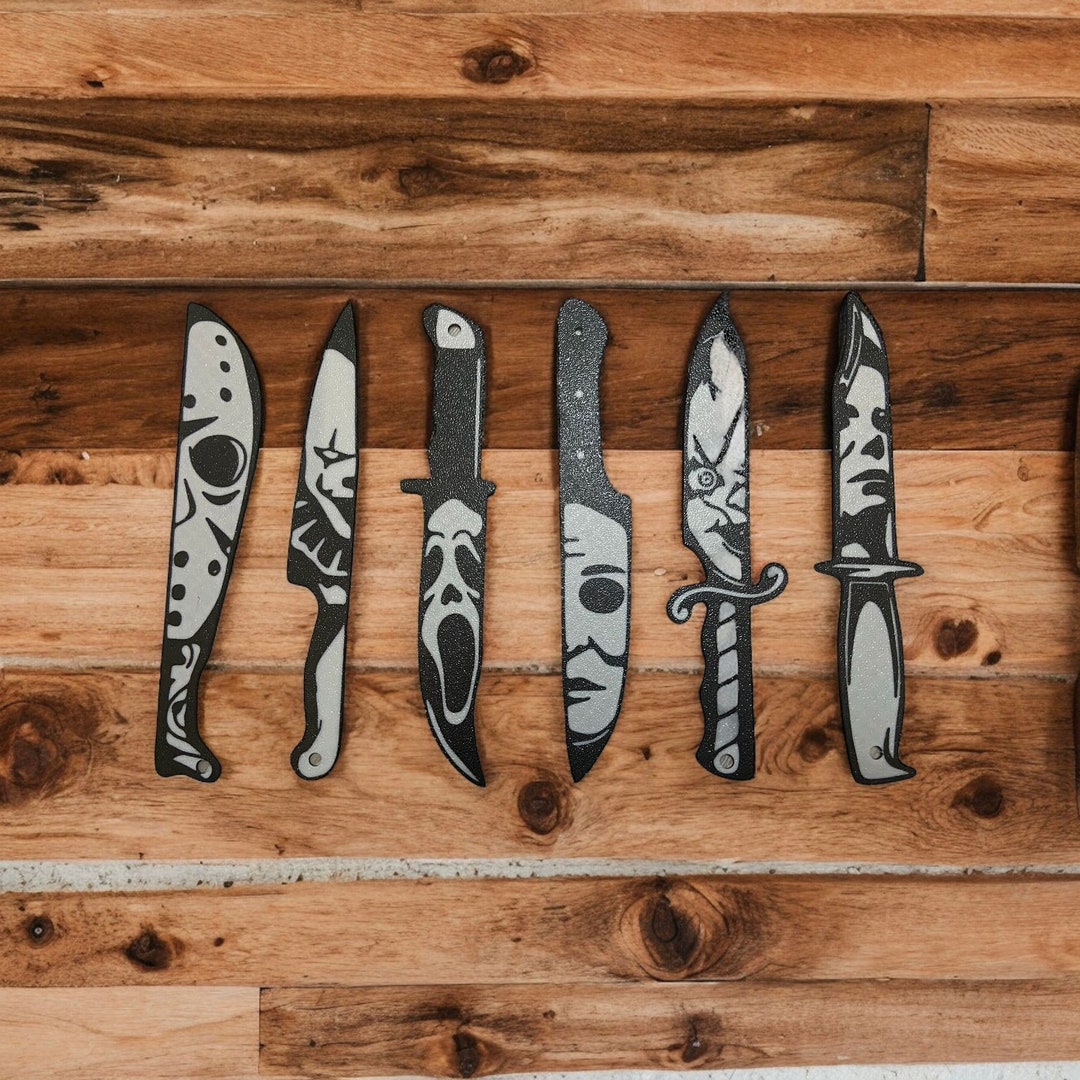 Horror Bookmarks 3D Printed Ghostface Chucky Pennywise Michael Jason ...