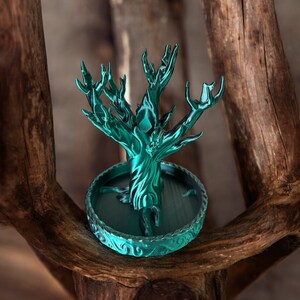 Dice Tree 3D Printed Dice Guardian D&D Tabletop RPG Dice Storage ...