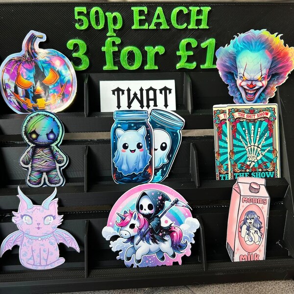 Sticker Display Svg - Etsy