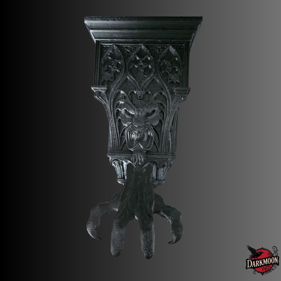 Gothic Corbel Demon Claw by Darkmoon Designs – One-of-a-kind Black ...