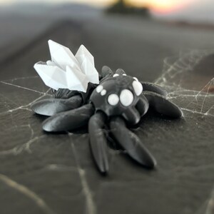 Crystal Spider 3D Printed Articulated New Release Cinderwing Adorable ...