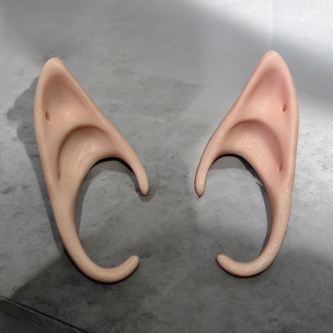 Elven Ears 3D Printed Cosplay Accessories Fantasy, LARP & Costume Props ...