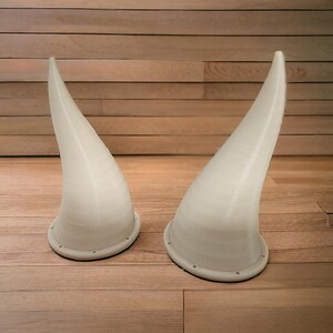 Cosplay Horns Pair 3D Printed Costume Wear Unique Accessories for ...