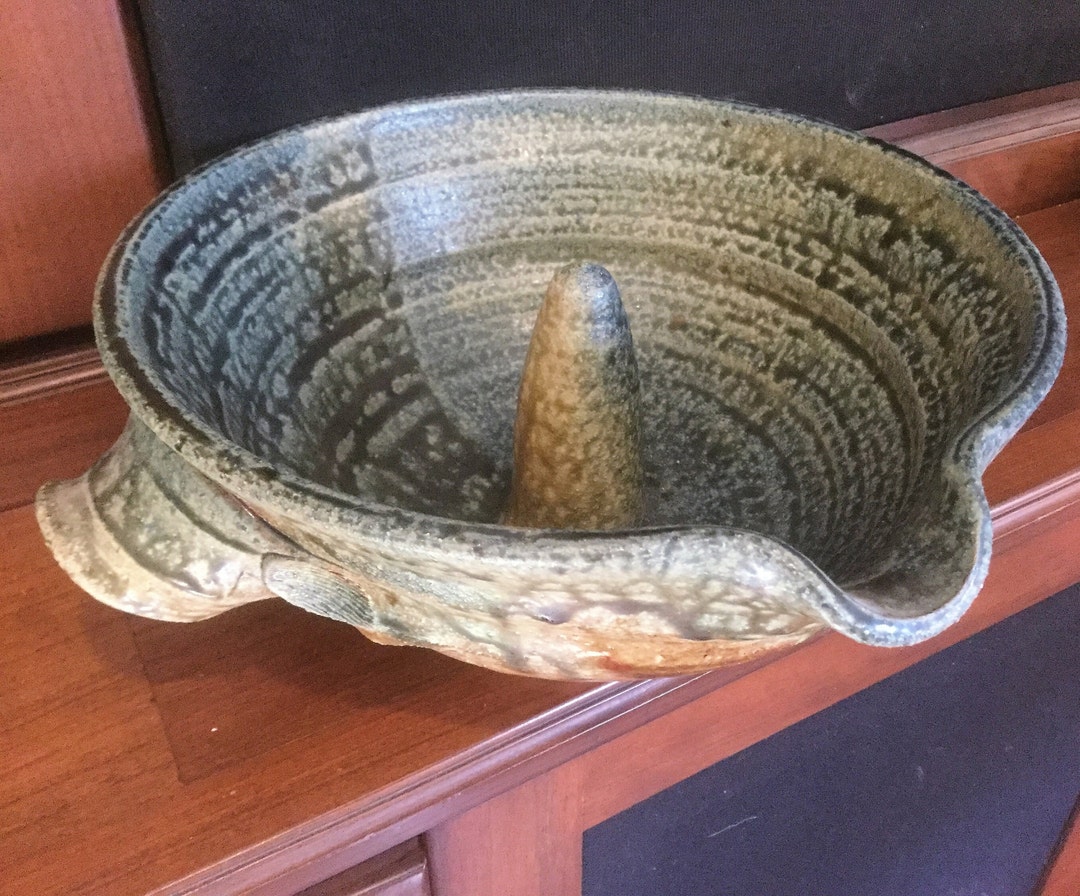 Kirk Jackson, Pottery Chicken Roaster Dish Signed KJ - Etsy