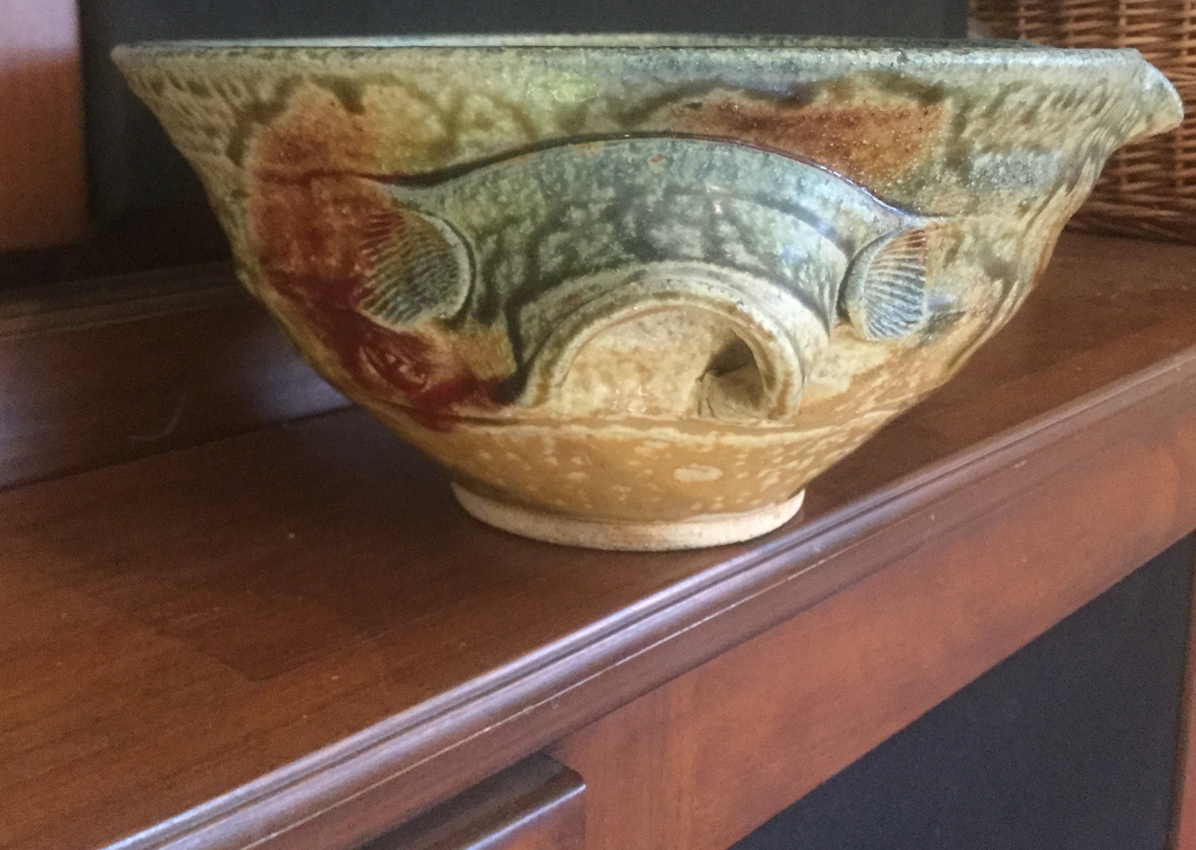 Kirk Jackson, Pottery Chicken Roaster Dish Signed KJ - Etsy