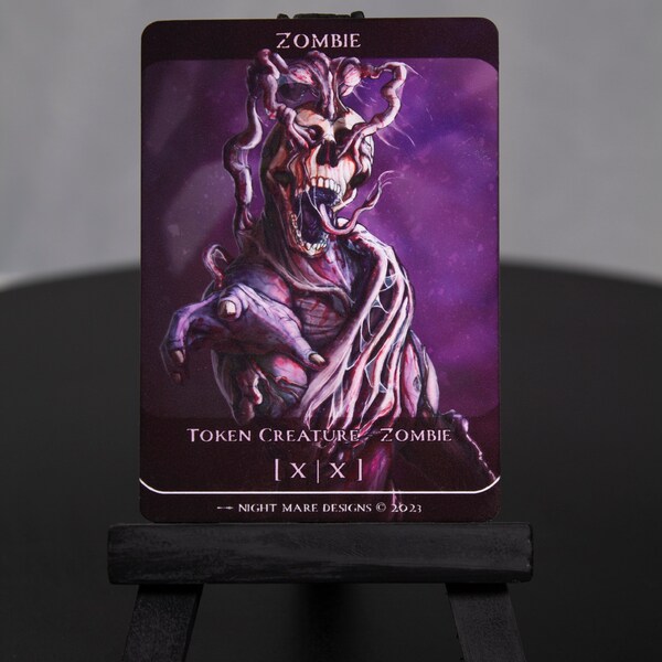 Mtg Zombie Tokens - Etsy