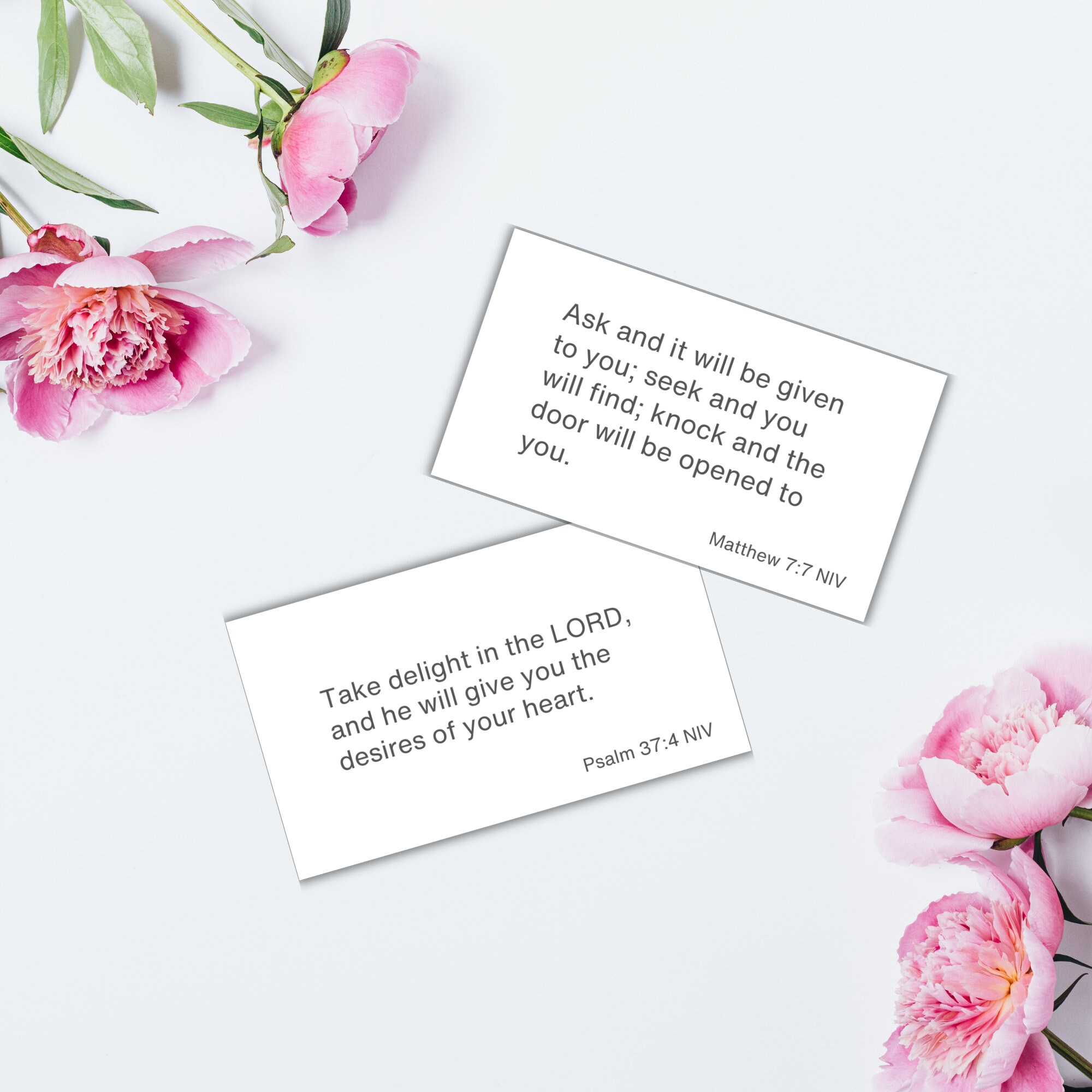 30 Encouragement Scripture Cards | Printable | Minimalist Bible Verse ...