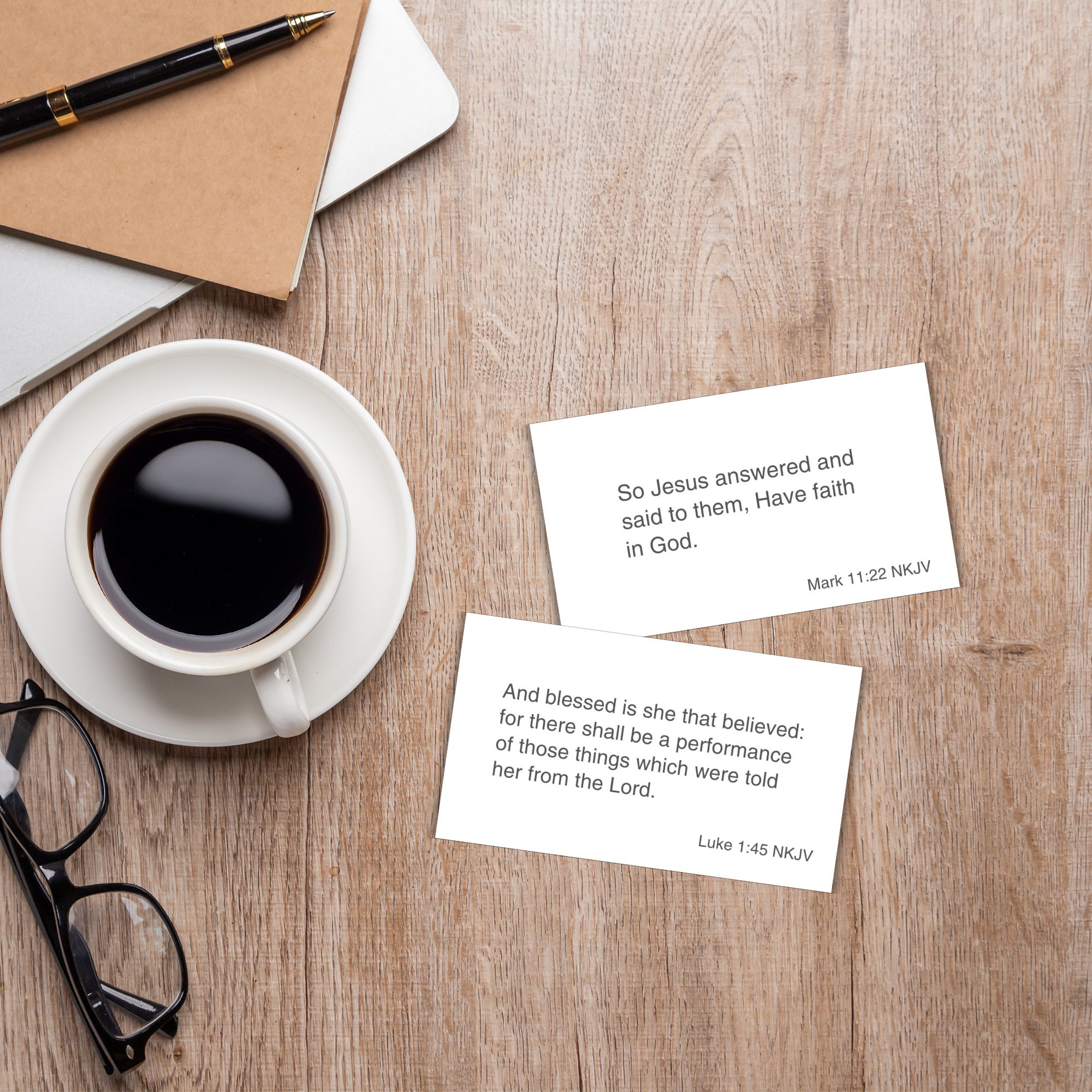 30 Printable Scripture Cards to Grow Your Faith| Minimalist| Bible ...