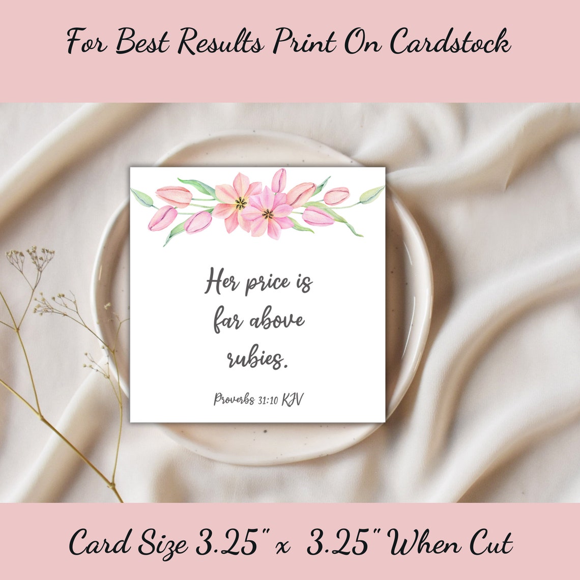12 Printable Mothers Day Scripture Cards | Mothers Day Bible Verse ...
