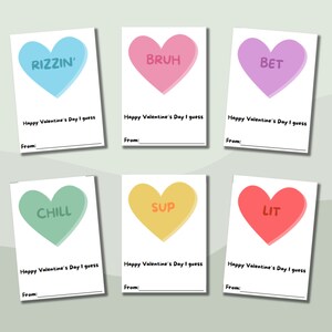 Bruh Valentine, Classroom Valentines Card, Boys Funny Valentine, Tween ...