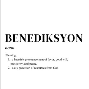 BENEDIKSYON Digital Print Wall Art | Haitian Wall Art | Christian ...