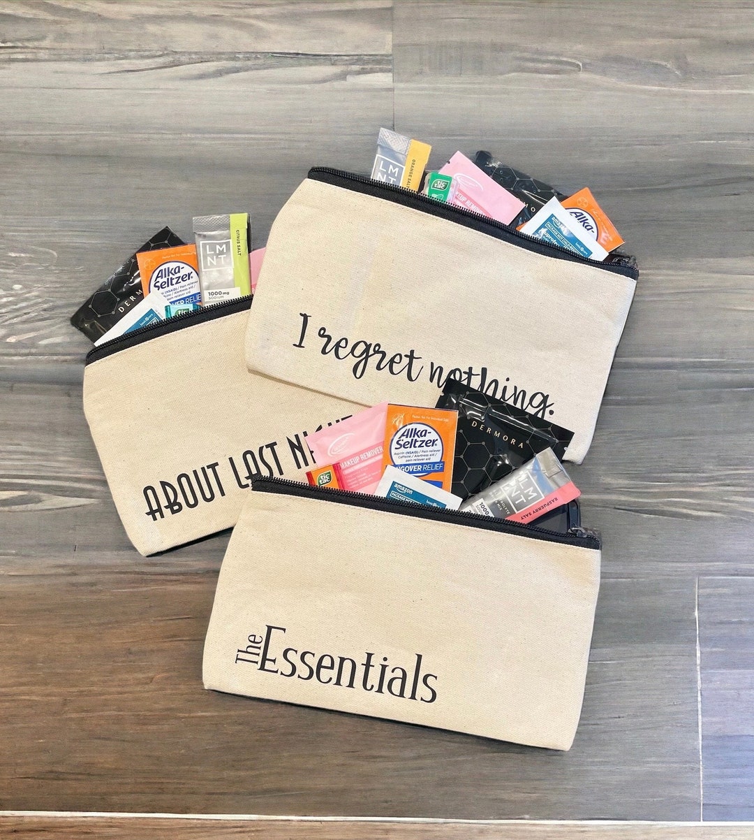 Bachelorette Party Kit for Hangover Pack Bridal Recovery Kit Wedding ...