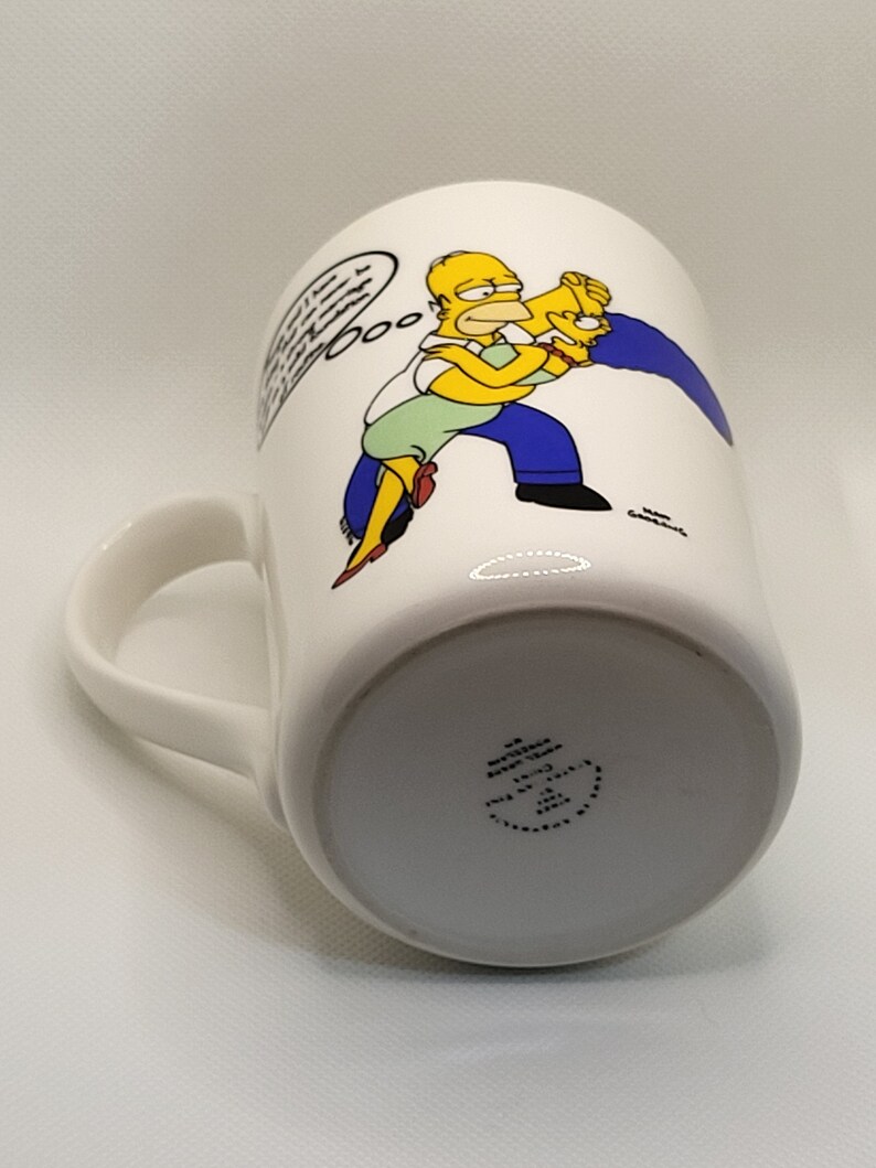Rare Vintage 90s Simpsons Mug Homer and Marge - Etsy