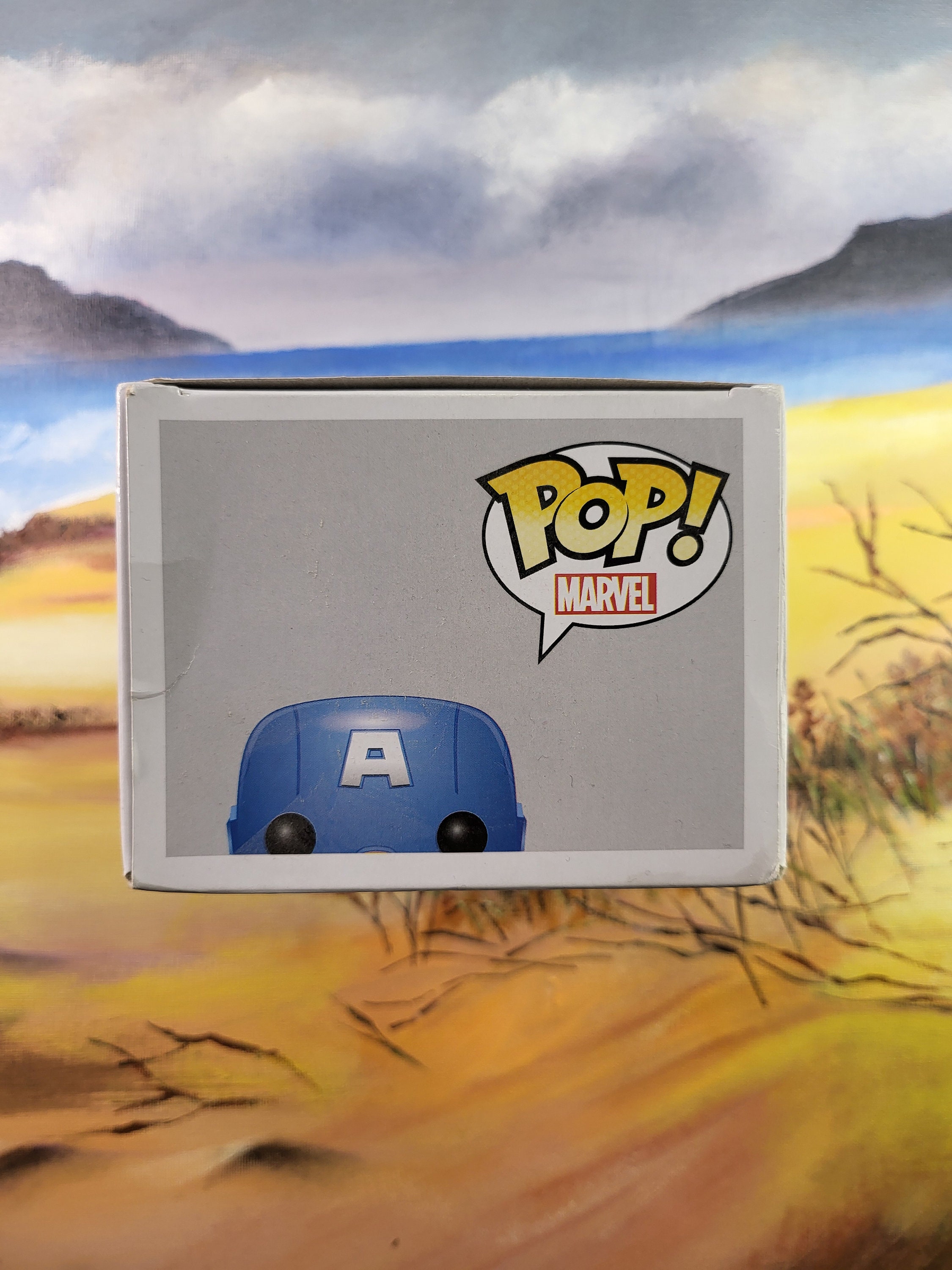 VAULTED* *RARE* Funko POP! Vinyl - Captain America #10 - the Avengers ...