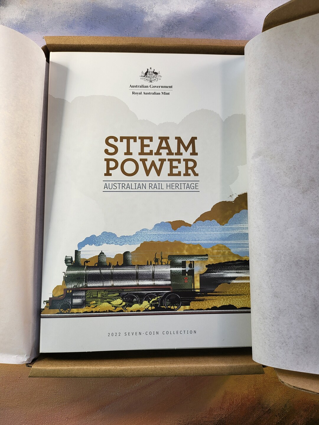2022 Australian 50c Steam Train Coin Set: Series 7 - Etsy