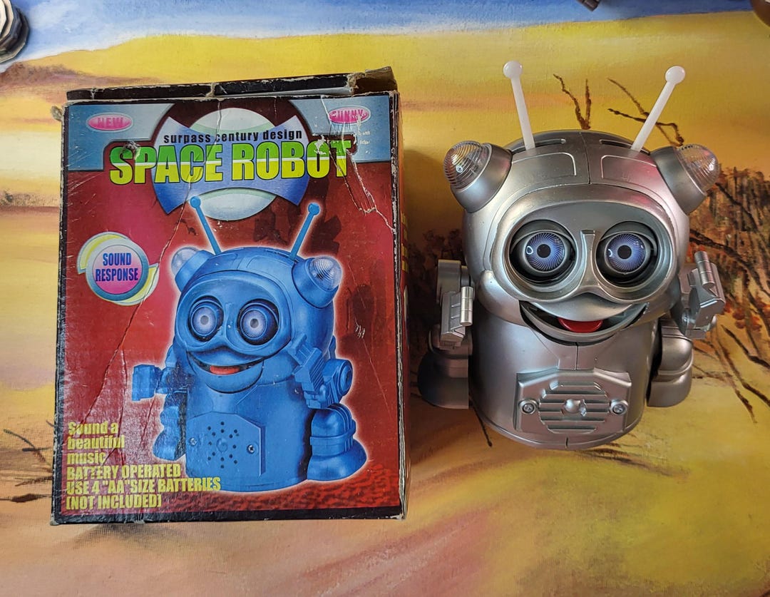 Vintage Space Robot Knock off Furby Ultra Rare Tested and Working Fake ...