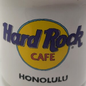 Vintage Hard Rock Cafe Honolulu, Hawaii Collectible Coffee Mug/cup ...