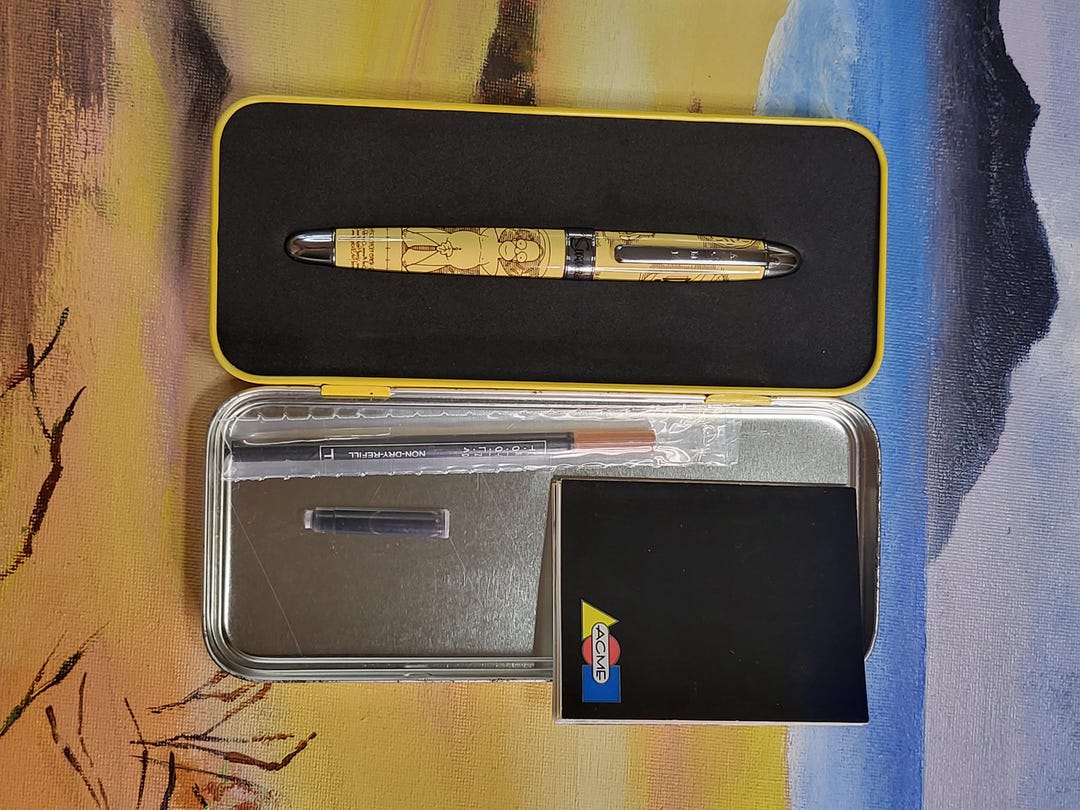 THE HOMER CODE Limited Edition Roller Ball Pen Homer Simpson Acme Rare ...