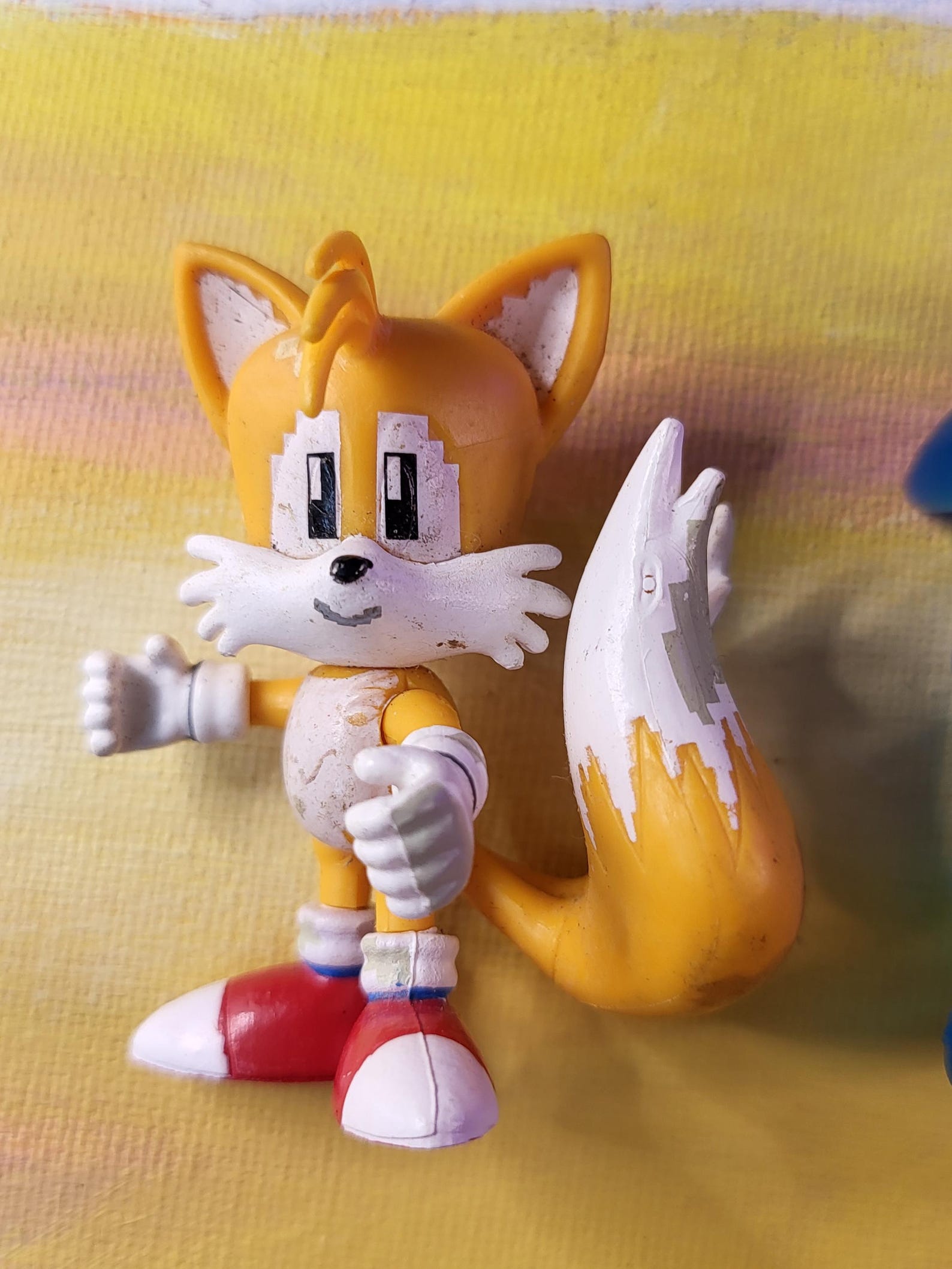 Rare Tomy Sonic the Hedgehog Classic Sonic Clear Action SEGA Figure and ...