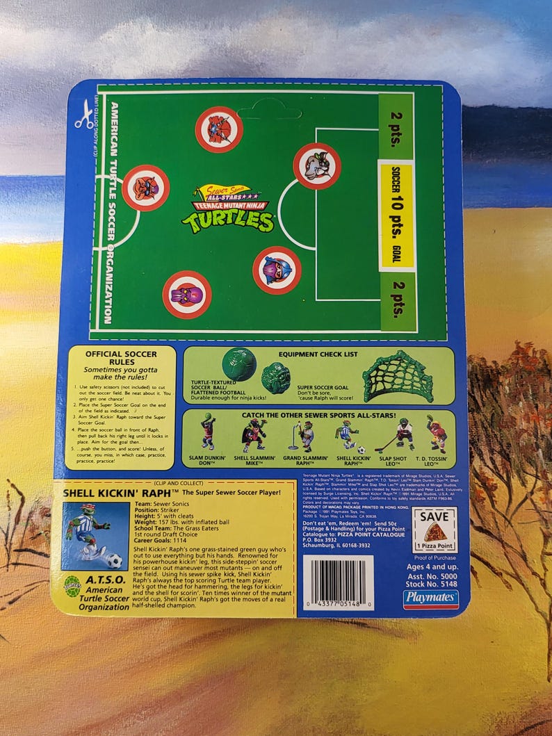 Teenage Mutant Ninja Turtles - Sewer Sports - Shell Kickin' Raph MOC ...