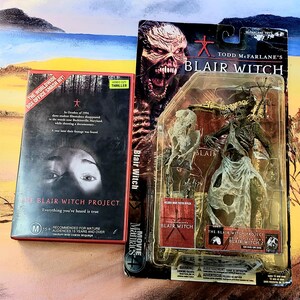 The Blair Witch Project Vintage Combo Vhs and Mcfarlane Collectible ...