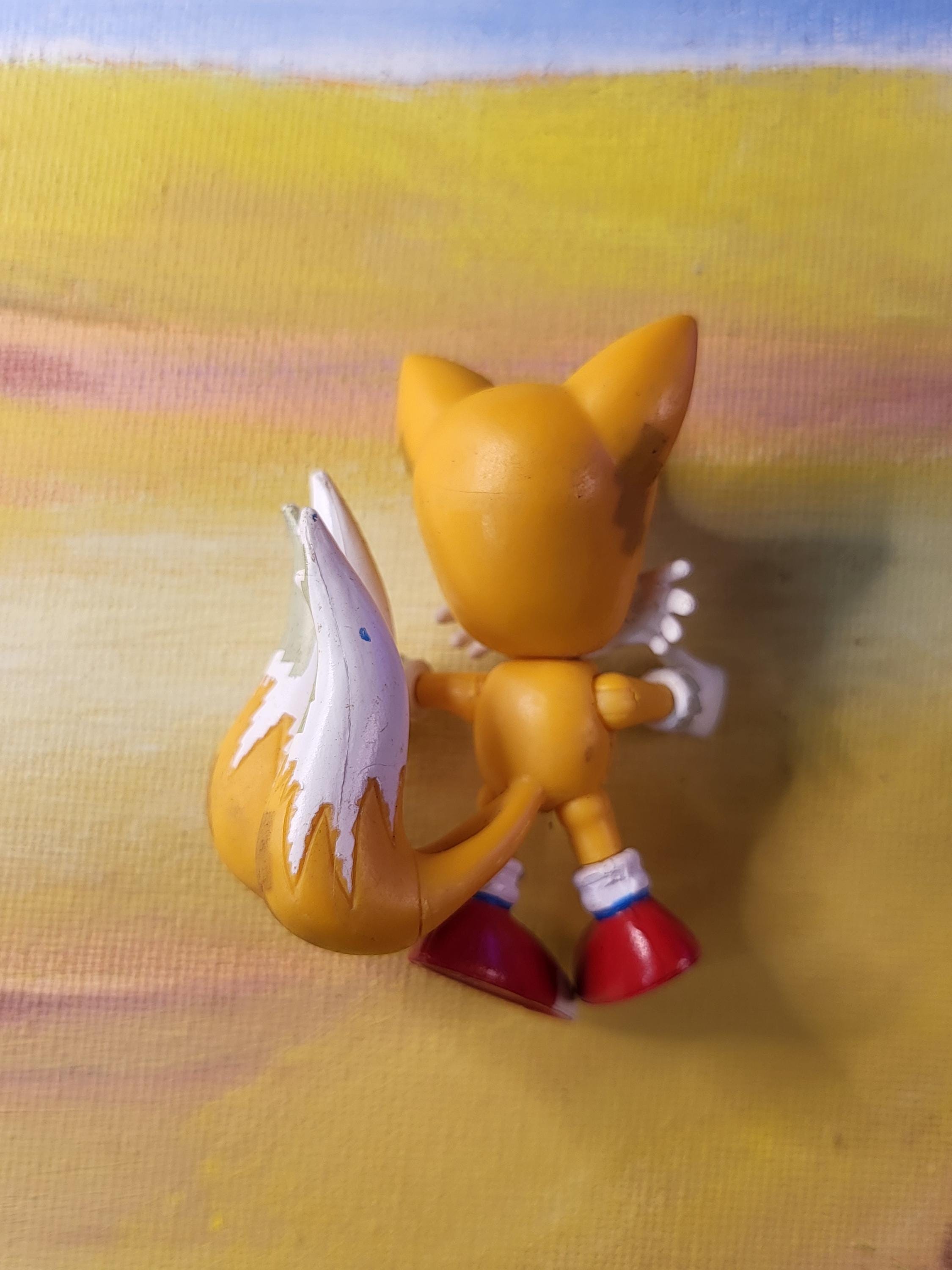 Rare Tomy Sonic the Hedgehog Classic Sonic Clear Action SEGA Figure and ...