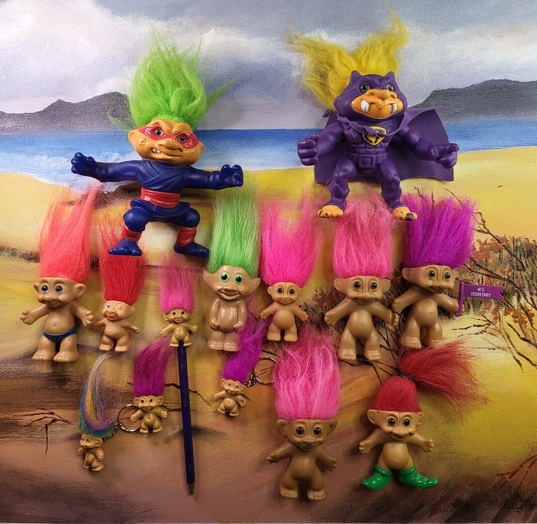 Vintage Russ Troll Bundle Lot - Etsy