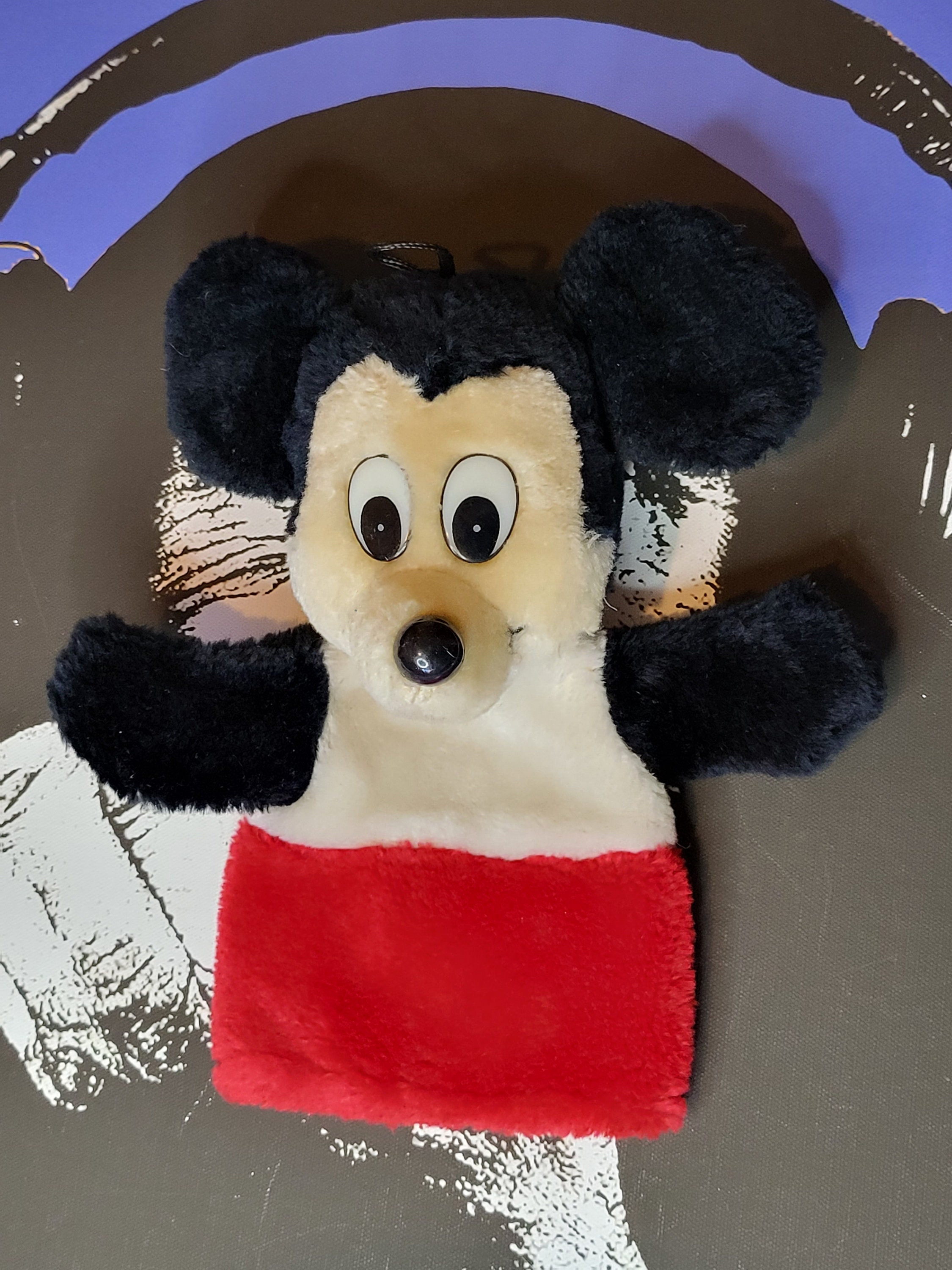 1981 Vintage Walt Disney Characters Hand Puppet Mickey Mouse. Super ...