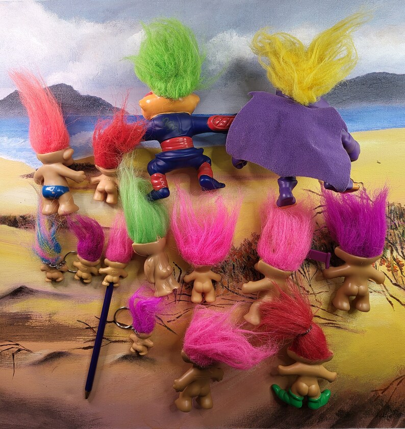 Vintage Russ Troll Bundle Lot - Etsy